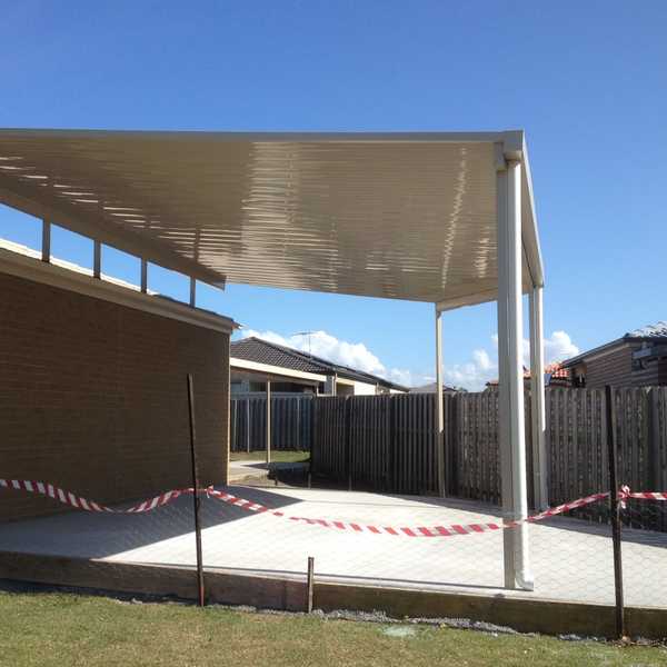 Raised Flyover Carport | Just Patios