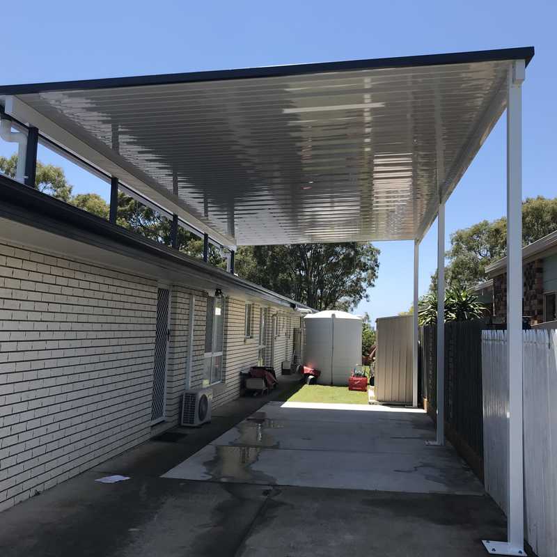 Raised Flyover Carport | Just Patios